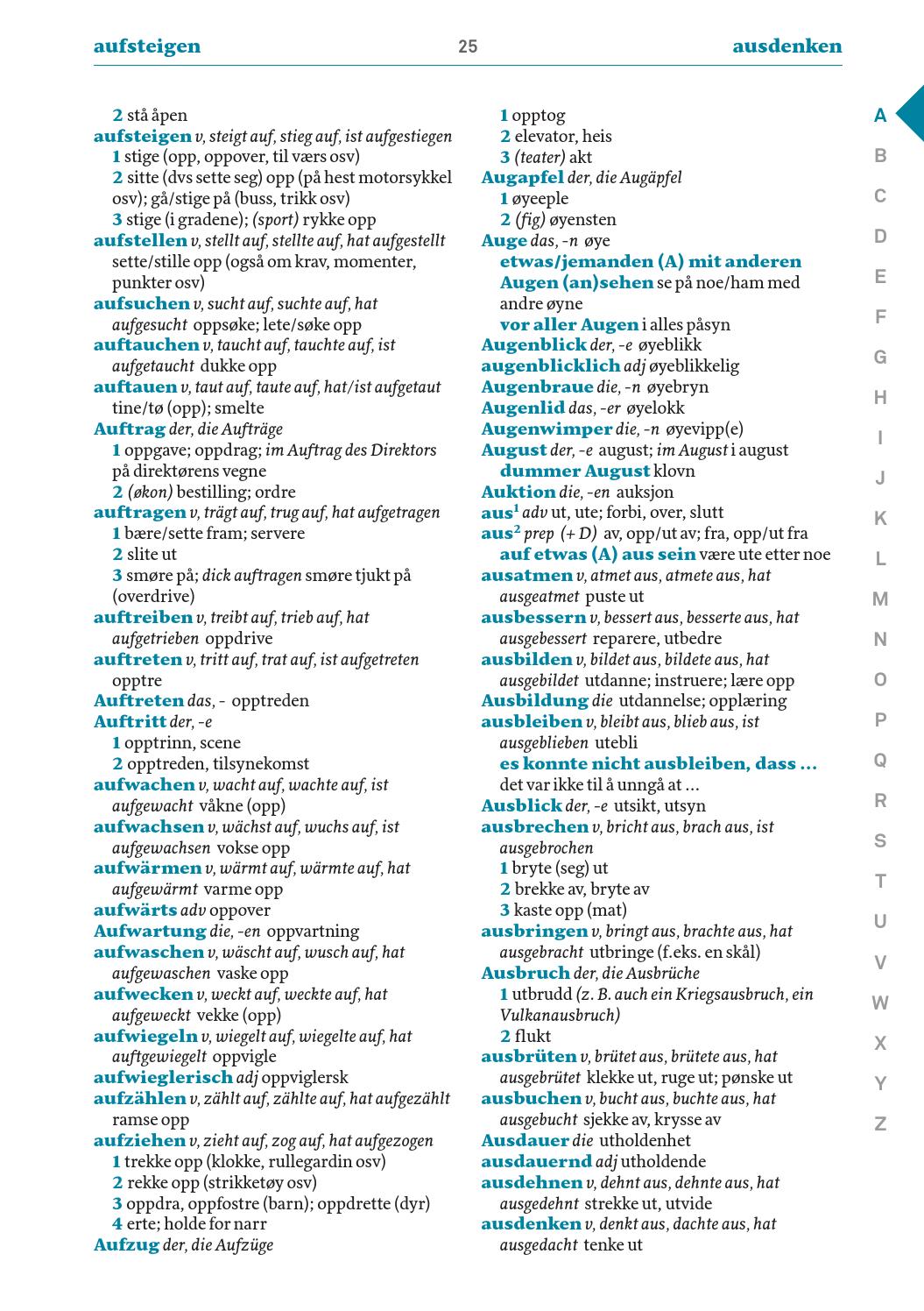 Tysk skoleordbok by Cappelen Damm - Issuu