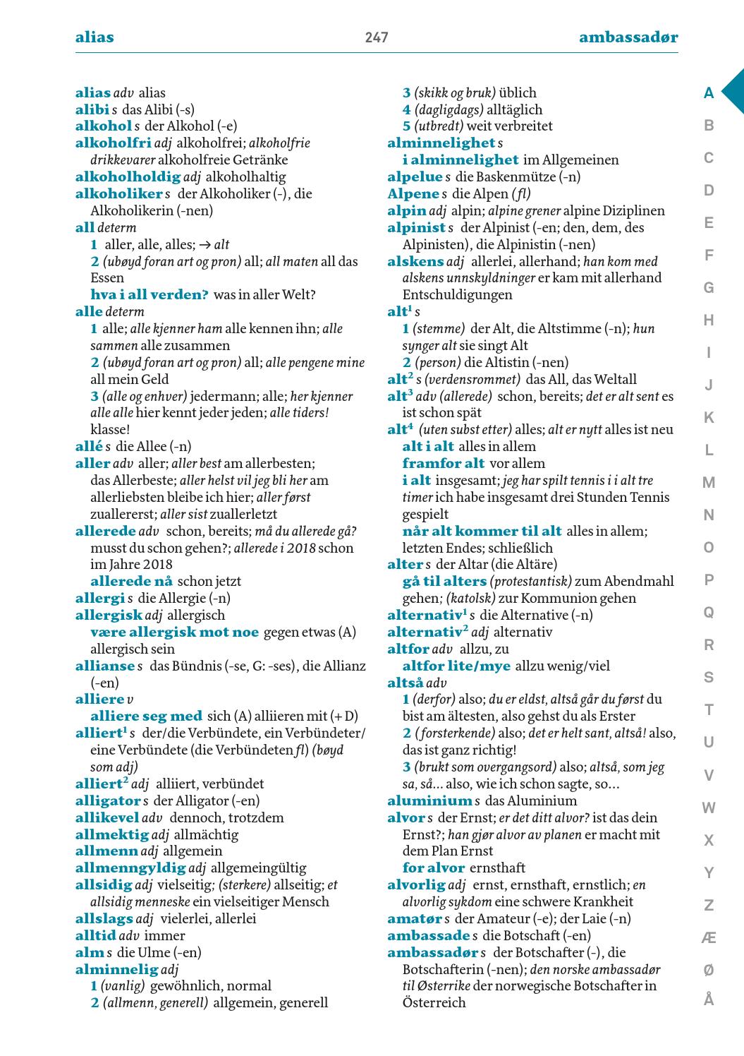 Tysk skoleordbok by Cappelen Damm - Issuu