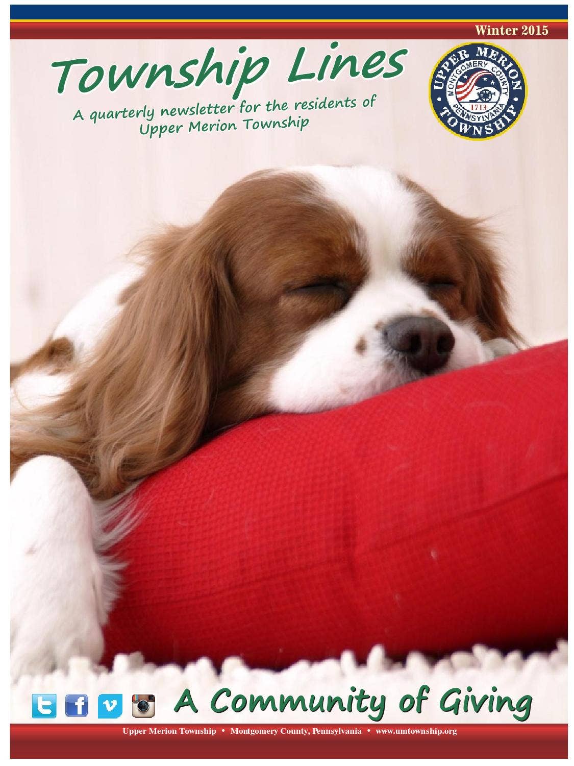 Upper Merion Township Lines Winter 2015 a01 by Franklin Maps - Issuu