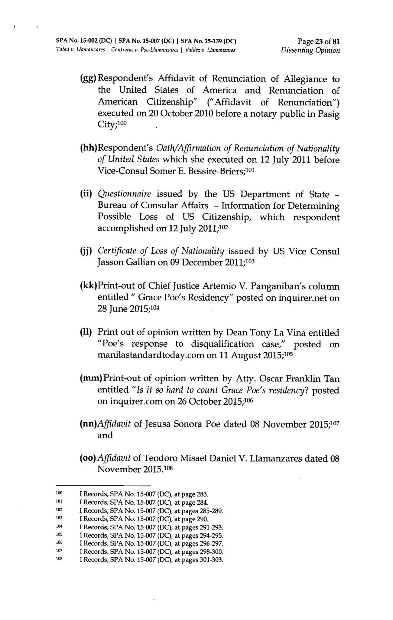 POE-LLAMANZARES - OMNIBUS RESOLUTION 12.11.15 (First Division) by ...