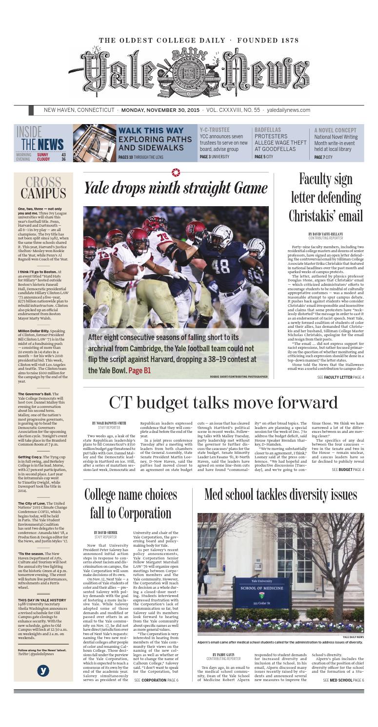 Today's Paper by Yale Daily News - Issuu