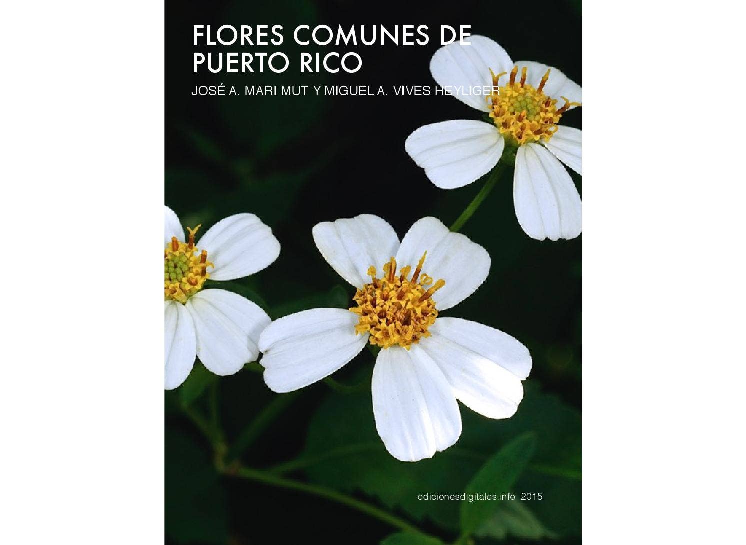 Flores comunes de Puerto Rico by La Colección Puertorriqueña - Issuu