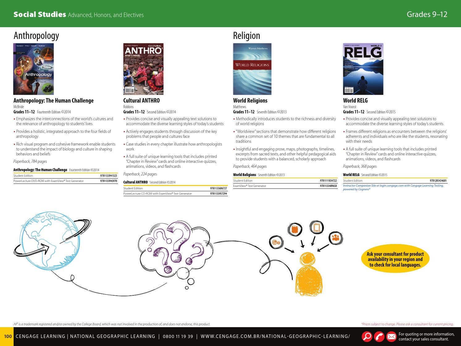 Cengage Learning | National Geographic Learning PreK-12 Catalog 2015-16 ...