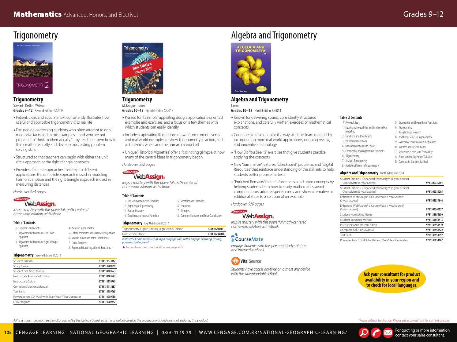 Cengage Learning | National Geographic Learning PreK-12 Catalog 2015-16 ...