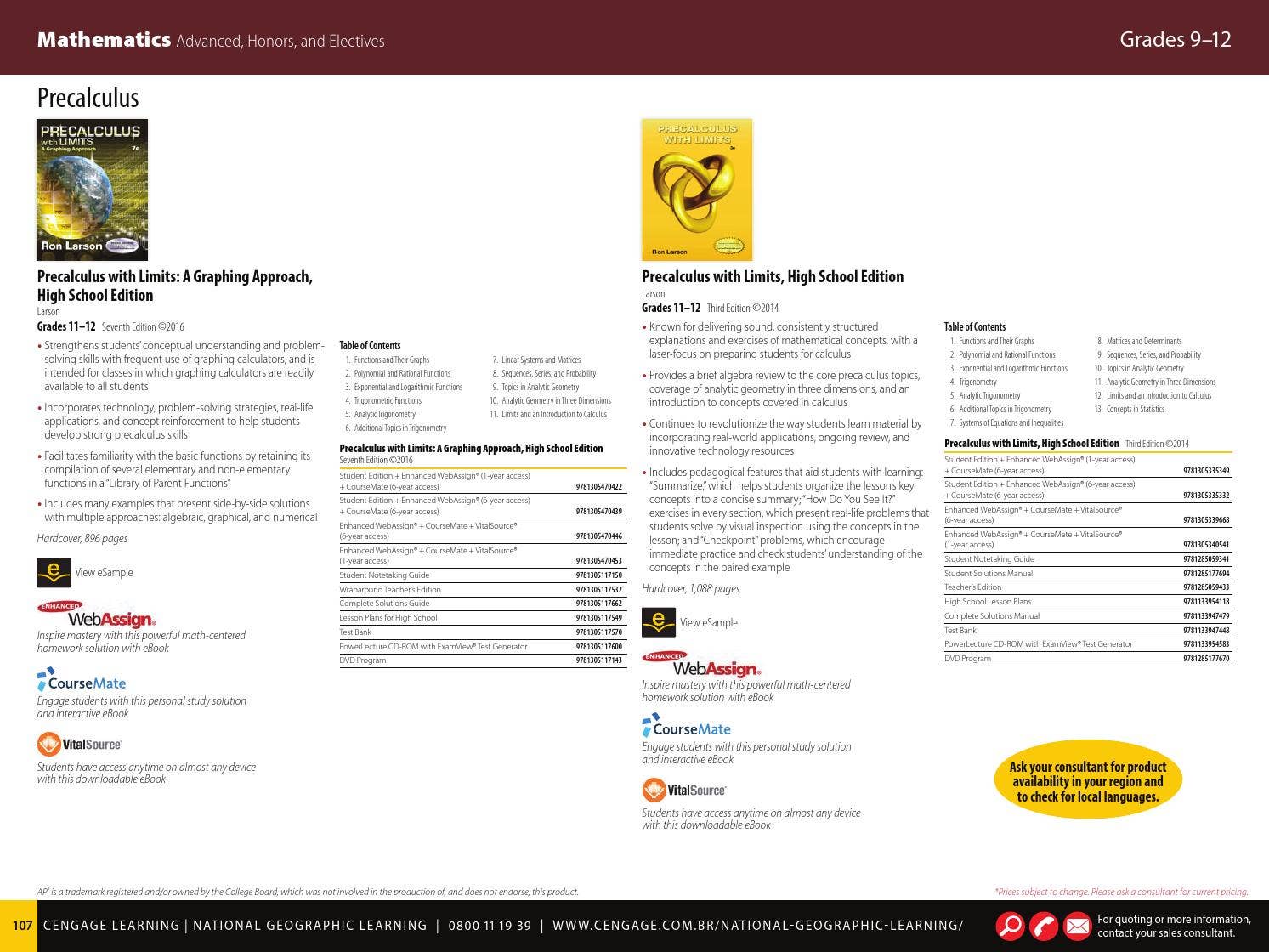 Cengage Learning | National Geographic Learning PreK-12 Catalog 2015-16 ...