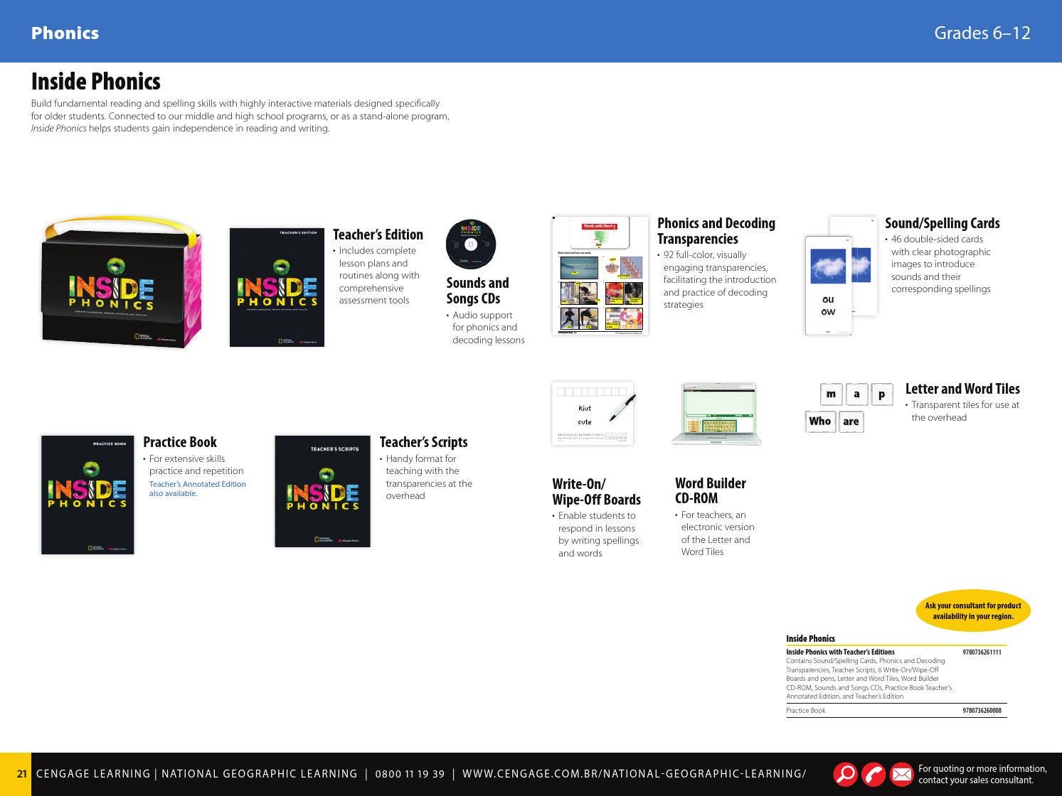 Cengage Learning | National Geographic Learning PreK-12 Catalog 2015-16 ...
