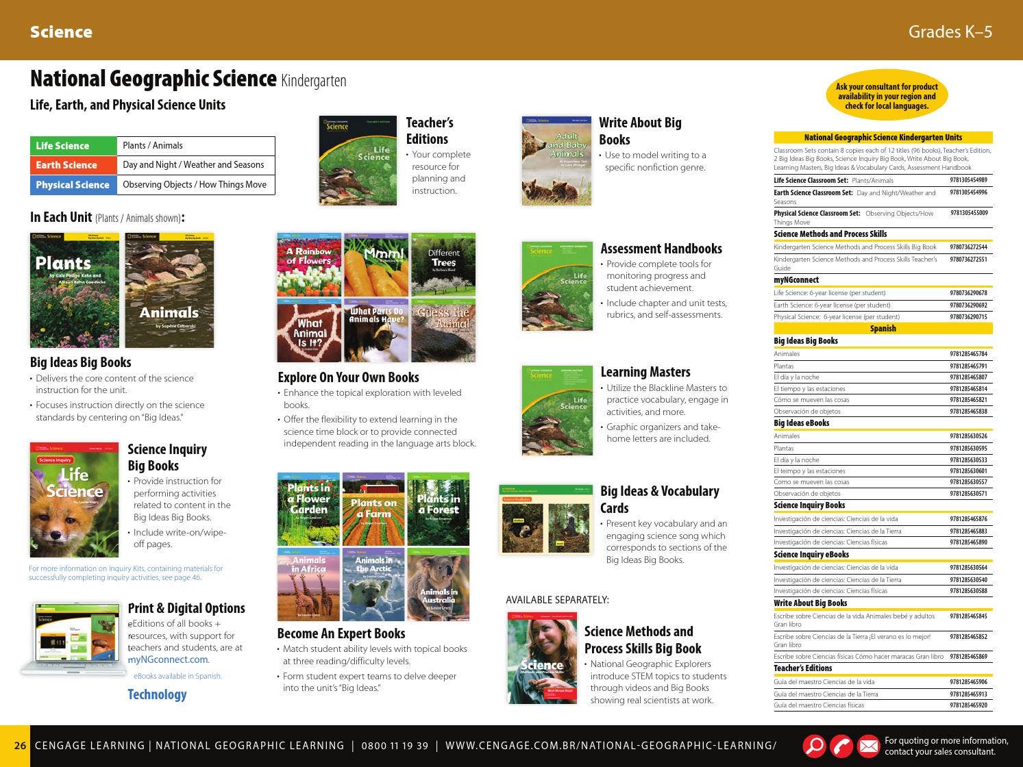 Cengage Learning | National Geographic Learning PreK-12 Catalog 2015-16 ...