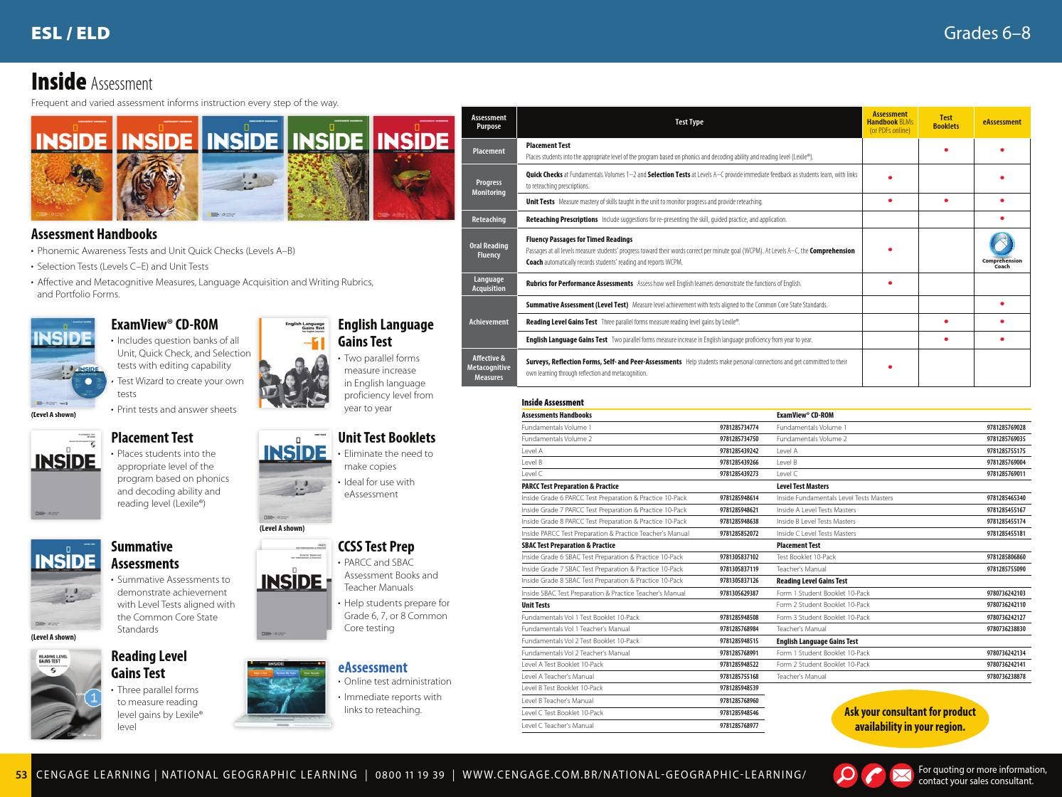 Cengage Learning | National Geographic Learning PreK-12 Catalog 2015-16 ...