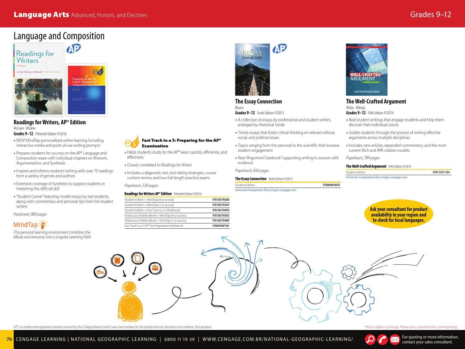 Cengage Learning | National Geographic Learning PreK-12 Catalog 2015-16 ...
