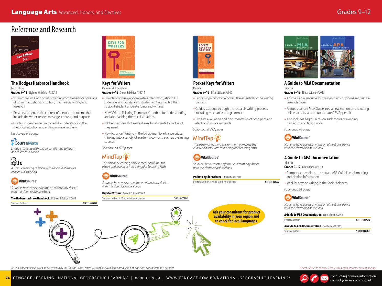 Cengage Learning | National Geographic Learning PreK-12 Catalog 2015-16 ...