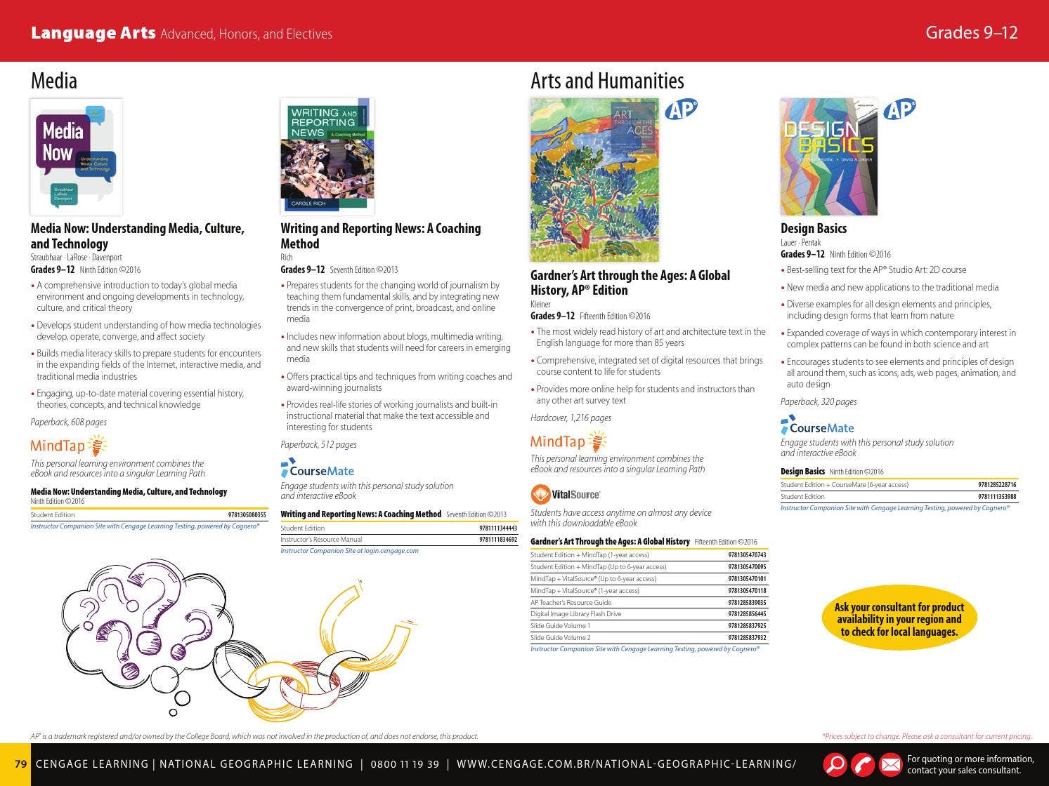 Cengage Learning | National Geographic Learning PreK-12 Catalog 2015-16 ...