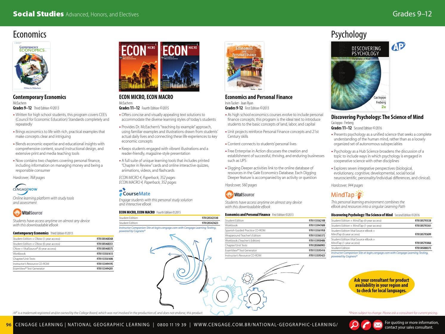 Cengage Learning | National Geographic Learning PreK-12 Catalog 2015-16 ...