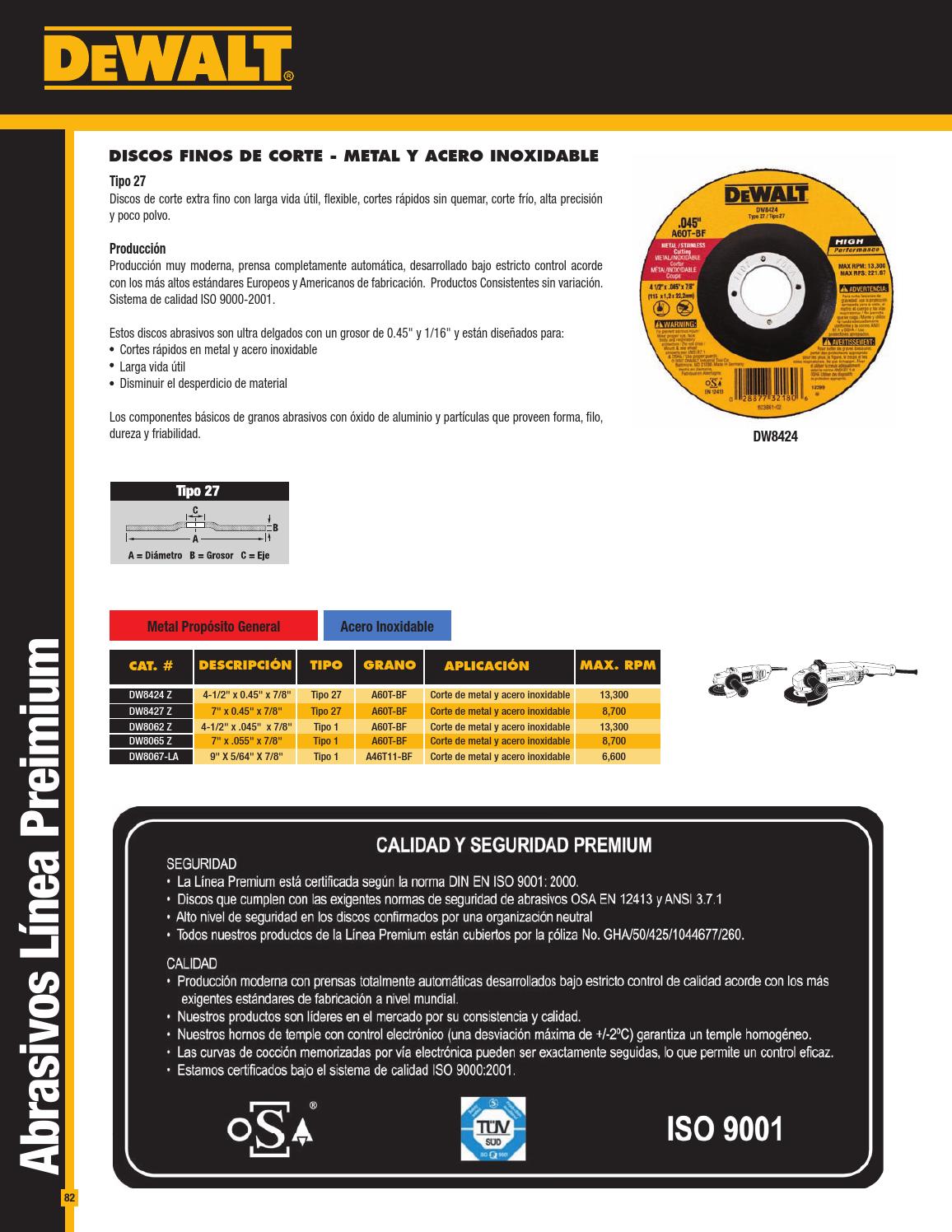 Catálogo dewalt 2014 by Importaciones Vega - Issuu