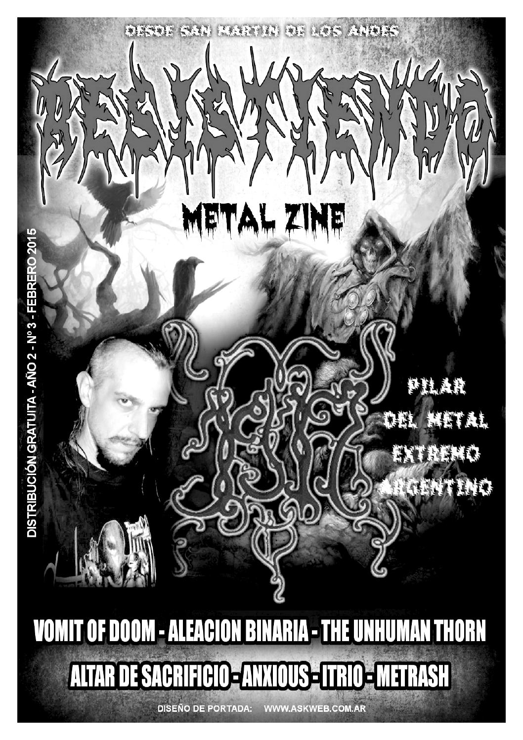 Resistiendo metal zine 3 by Resistiendo Metal Zine - Issuu