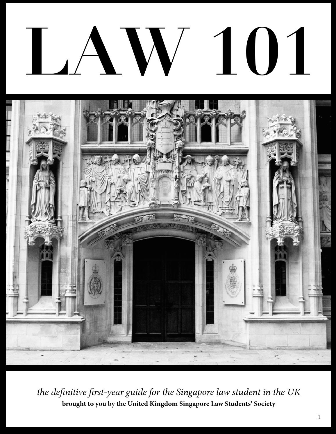 LAW 101 2015 by The UKSLSS - Issuu