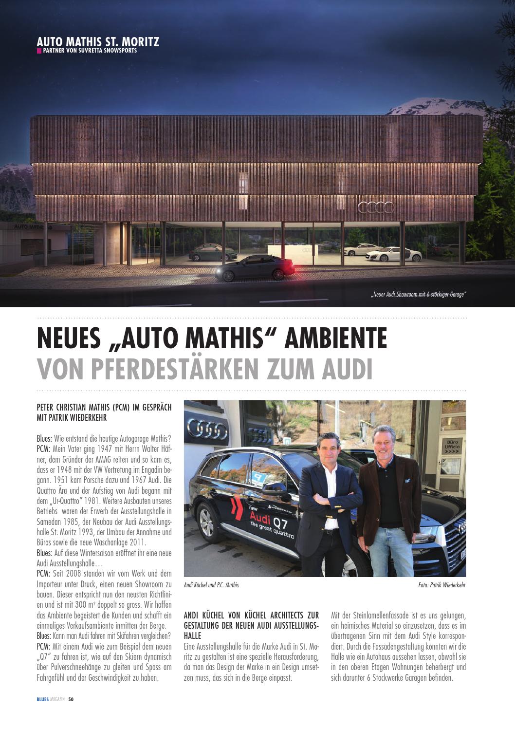 Auto Mathis, Audi and Suvretta Sports by Suvretta Sports St. Moritz - Issuu