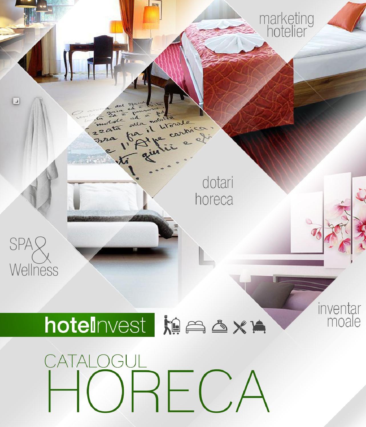 Catalog HoReCa - HotelInvest by IBC Focus - Issuu