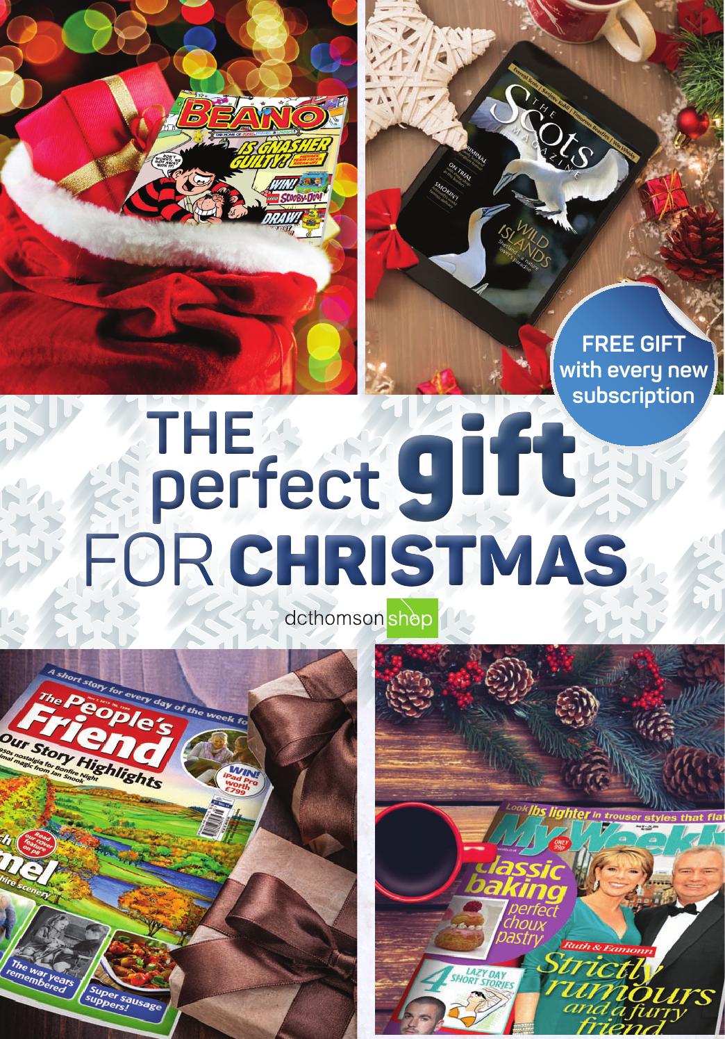 DC Thomson Christmas Subscription Brochure 2015 by D C Thomson & Co Ltd ...