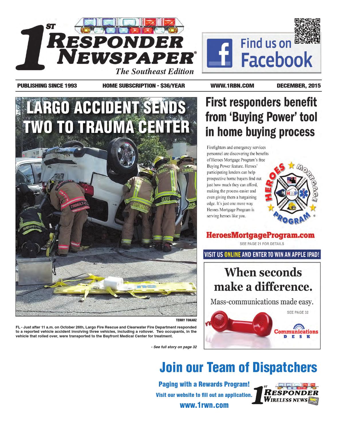1st Responder Southeast December Edition by Belsito Communications Inc ...