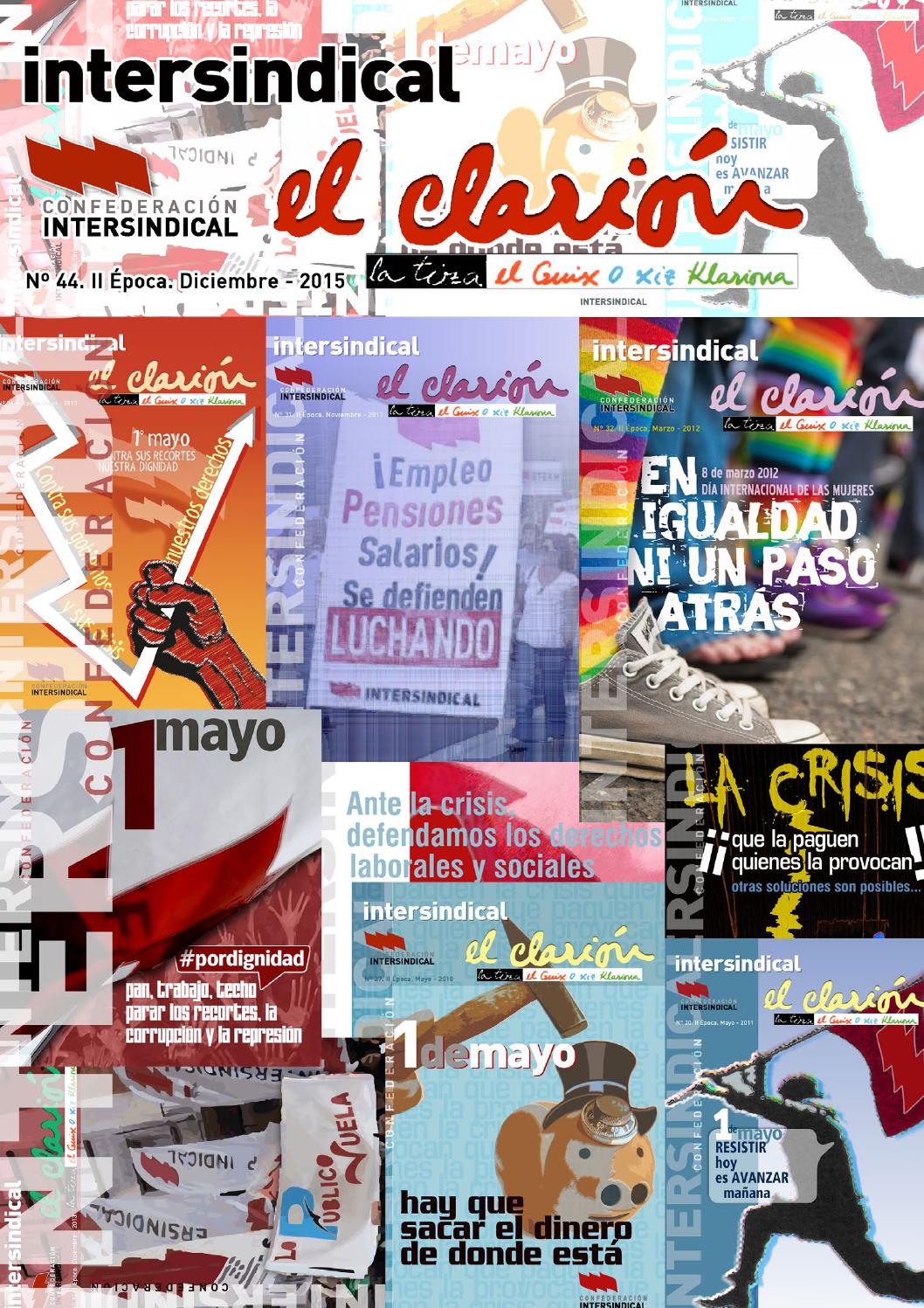 Revista El Clarión nº 44 - Diciembre 2015 by Confederación ...
