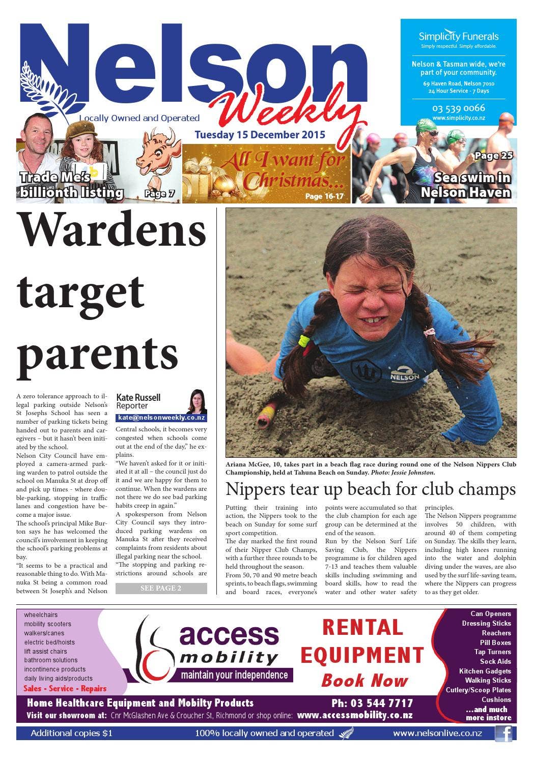 Dec 15 2015 nelson weekly 32pgs web by Top South Media - Issuu