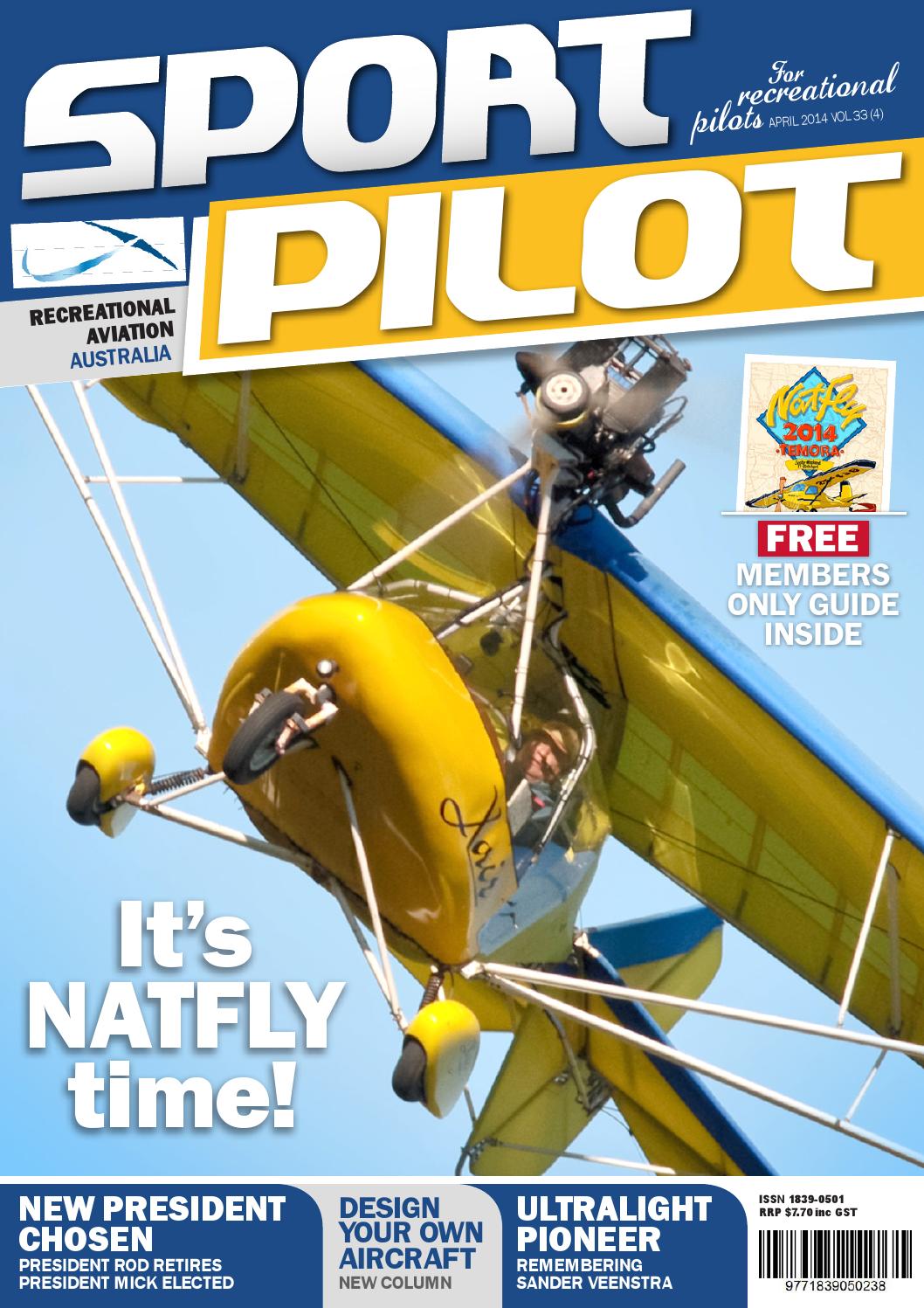 Sport pilot 33 apr 2014 by Recreational Aviation Australia - Issuu