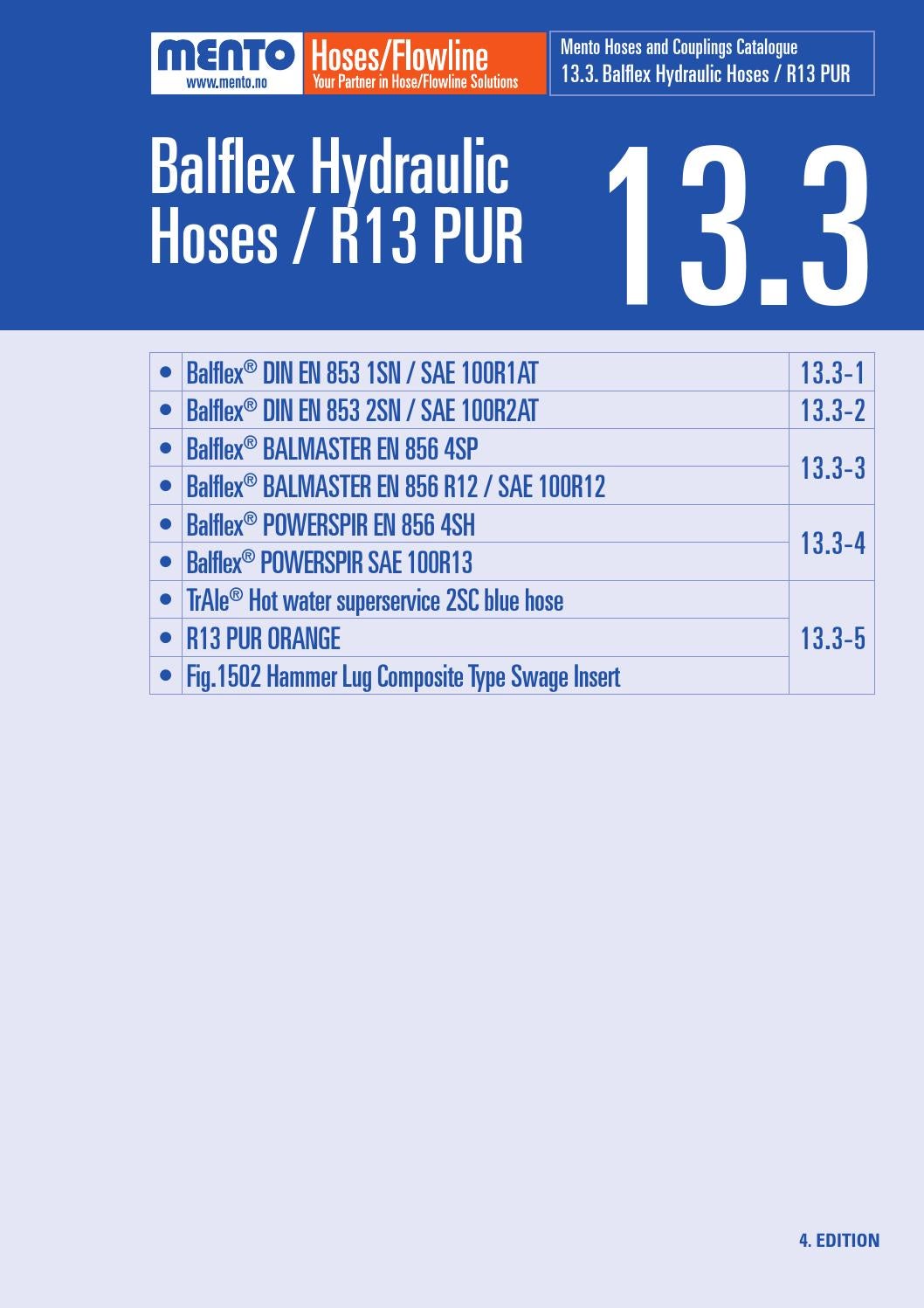 13 3 mento hoses and couplings 30 09 2015 balflex hydraulic hoses r13 ...