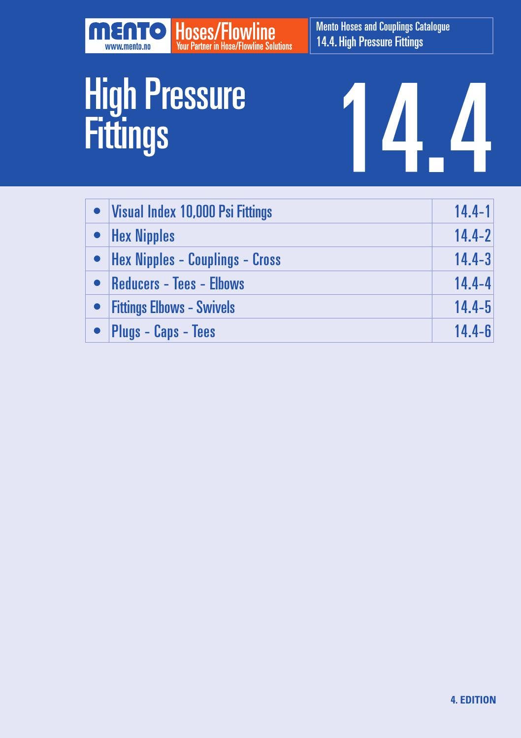 14 4 mento hoses and couplings 30 09 2015 high pressure fittings low by ...