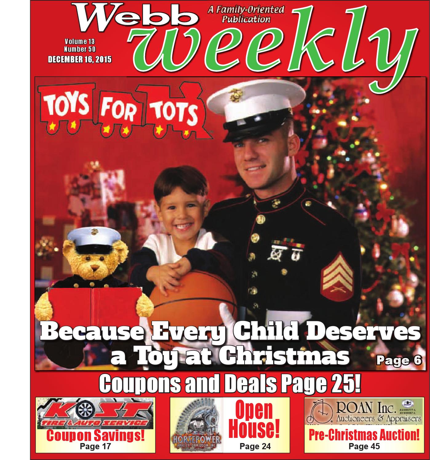 Webb Weekly December 16, 2015 by Webb Weekly - Issuu