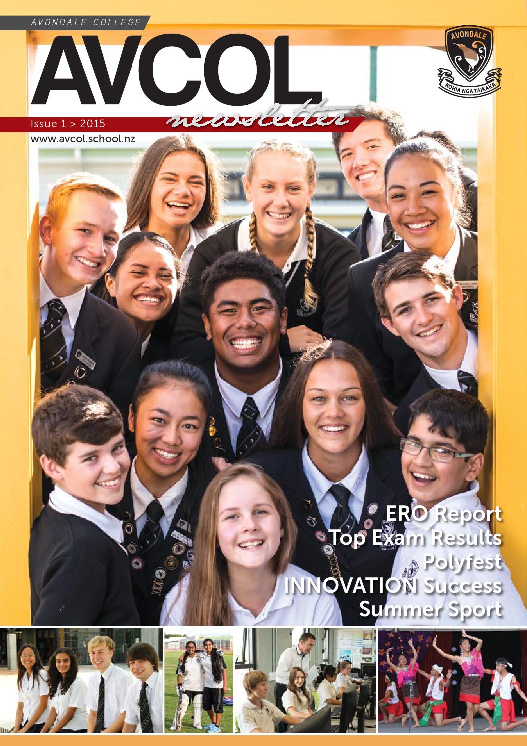 AVCOL Issue 1 2015 by Avondale College NZ - Issuu