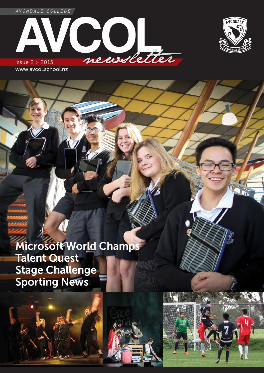AVCOL Issue 2 2015 by Avondale College NZ - Issuu