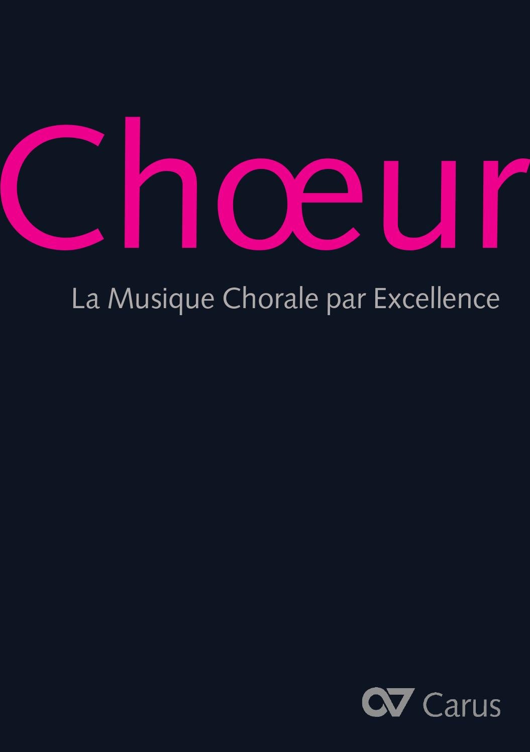 Les Editions Carus by Carus-Verlag GmbH & Co KG - Issuu