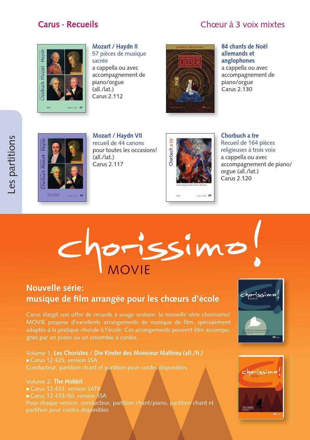 Les Editions Carus by Carus-Verlag GmbH & Co KG - Issuu