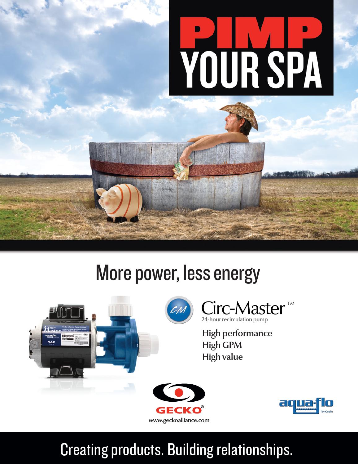 Promotional flyer for Circ-Master pump by Gecko Marketing - Issuu