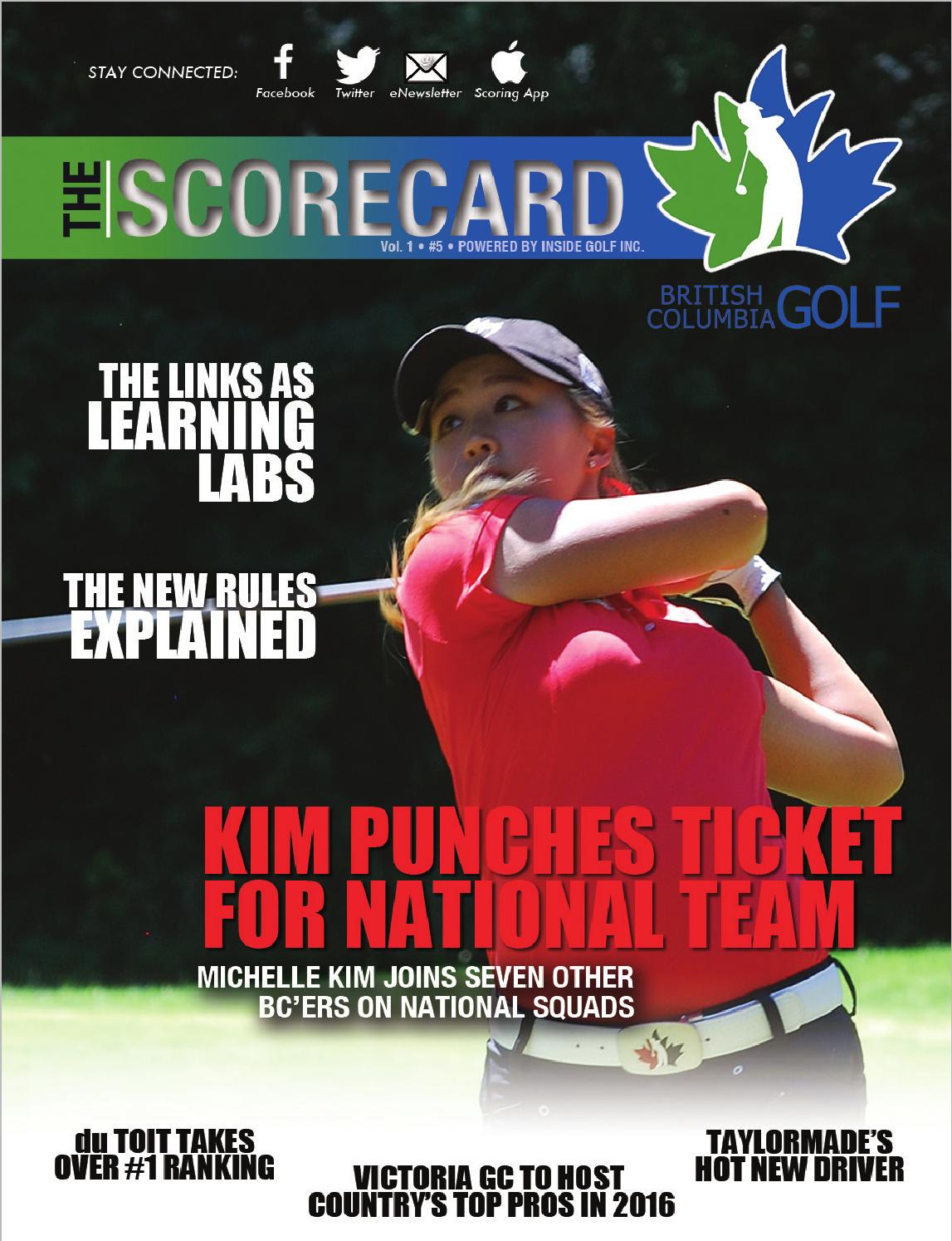 British Columbia Golf - The Scorecard Magazine Vol. 1 • Issue 5 by ...