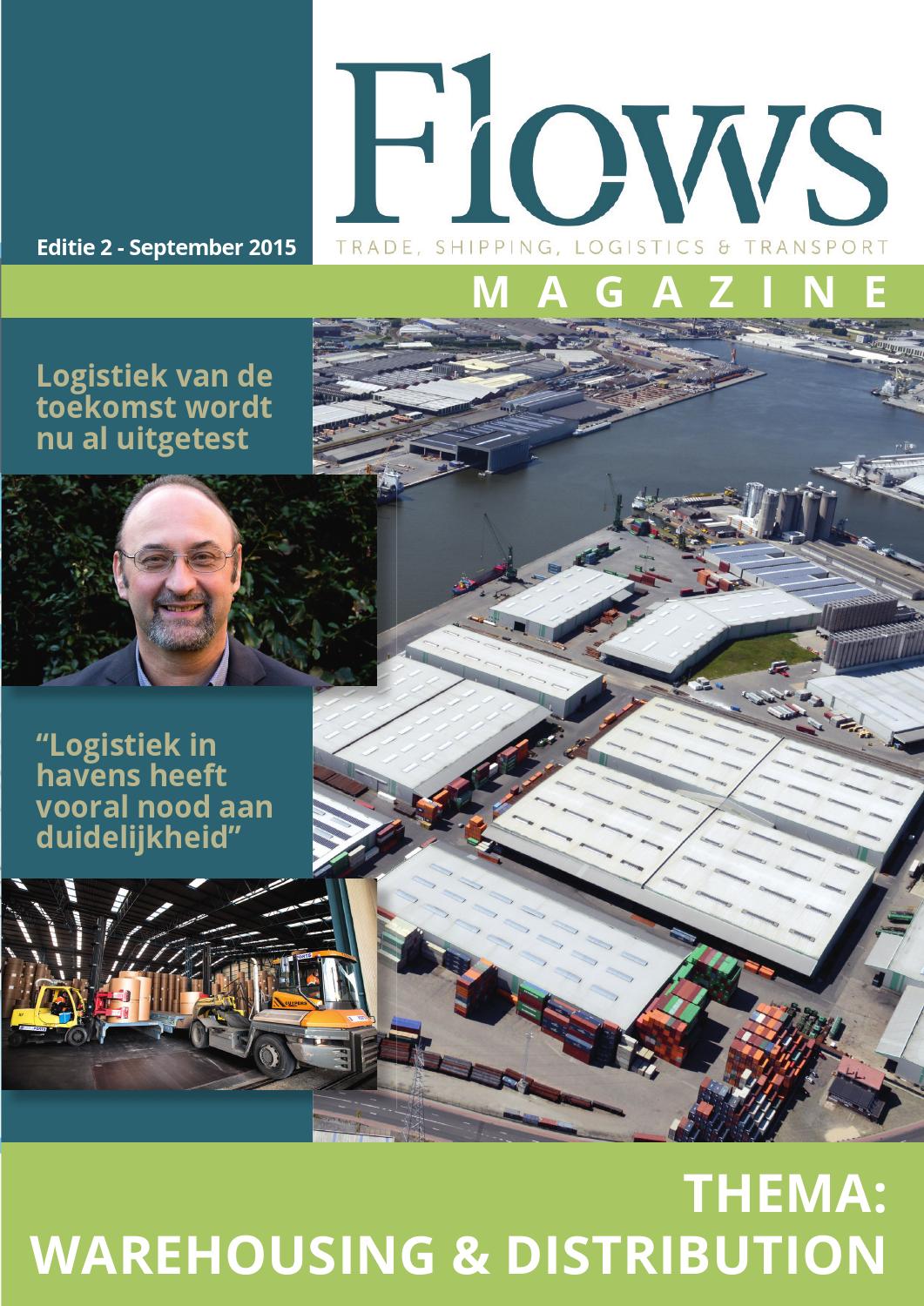 Flows Magazine september 2015 - Warehousing & Distribution by Flows - Issuu