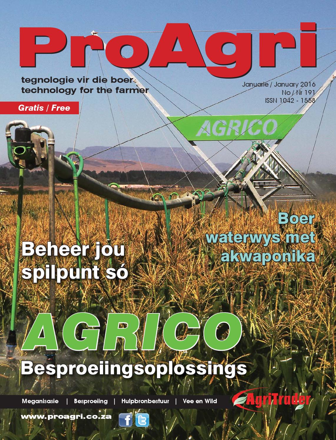 ProAgri 191 - Januarie 2016 by ProAgri - Issuu