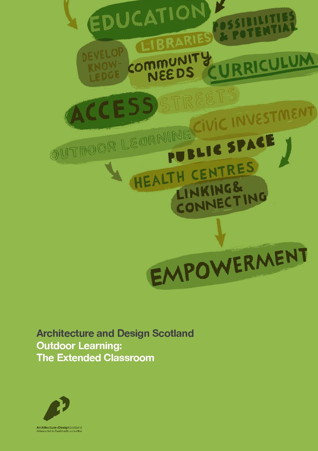 Outdoor Learning The Extended Classroom by Architecture + Design ...