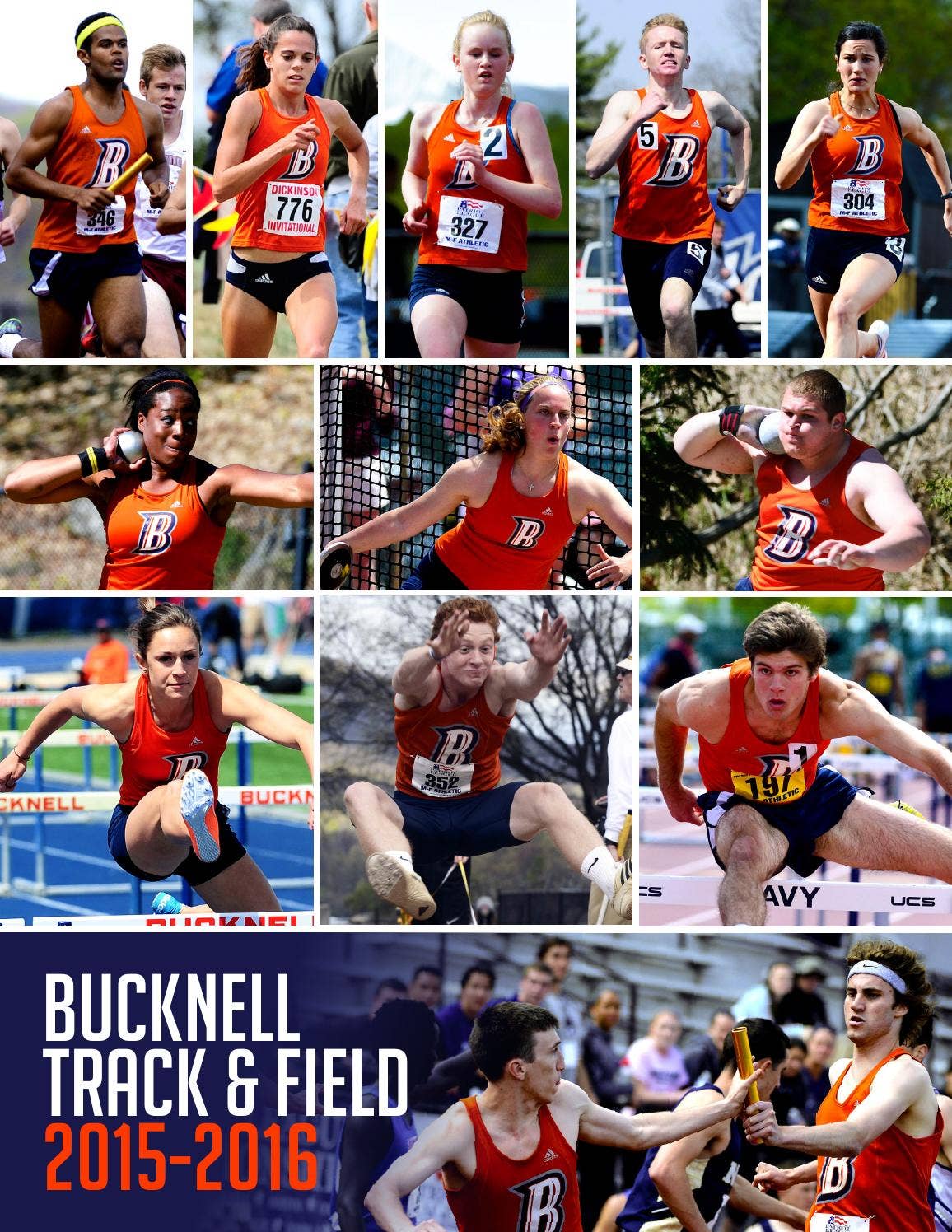 2015-16 Bucknell Cross COuntry and Track and Field Guide by Bucknell ...