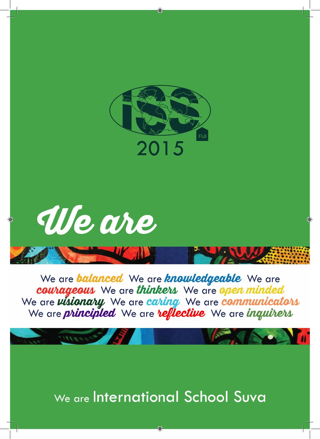 ISS Magazine, 2015 by International School Suva - Issuu