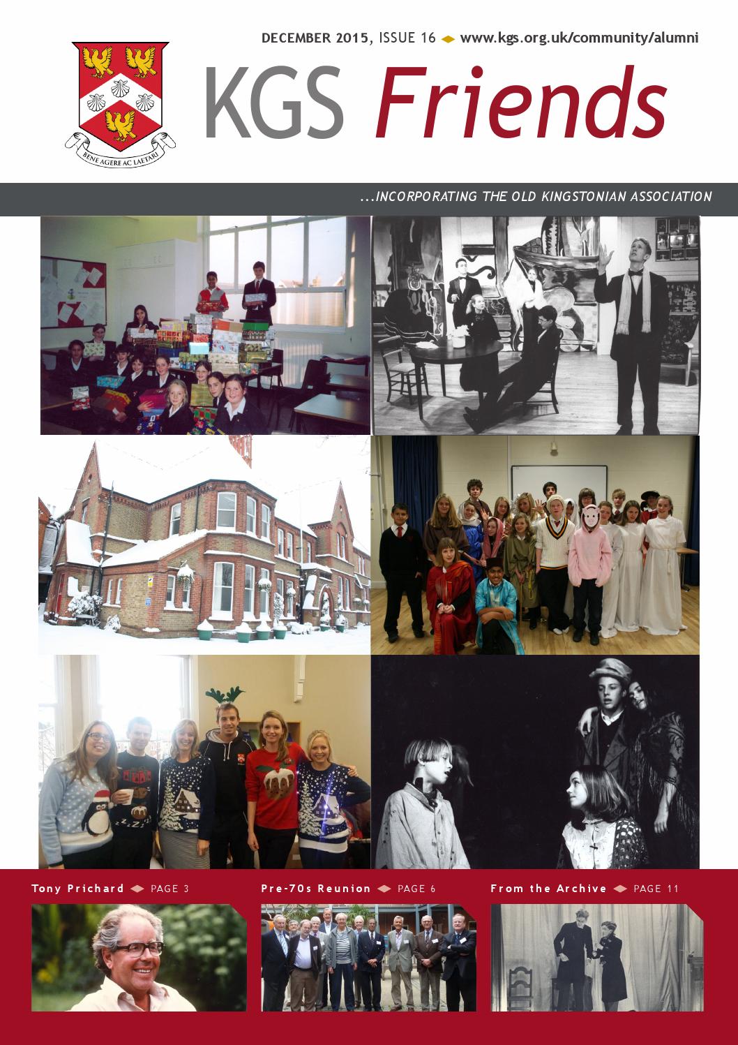 KGS Friends, December 2015 by Kingston Grammar School - Issuu