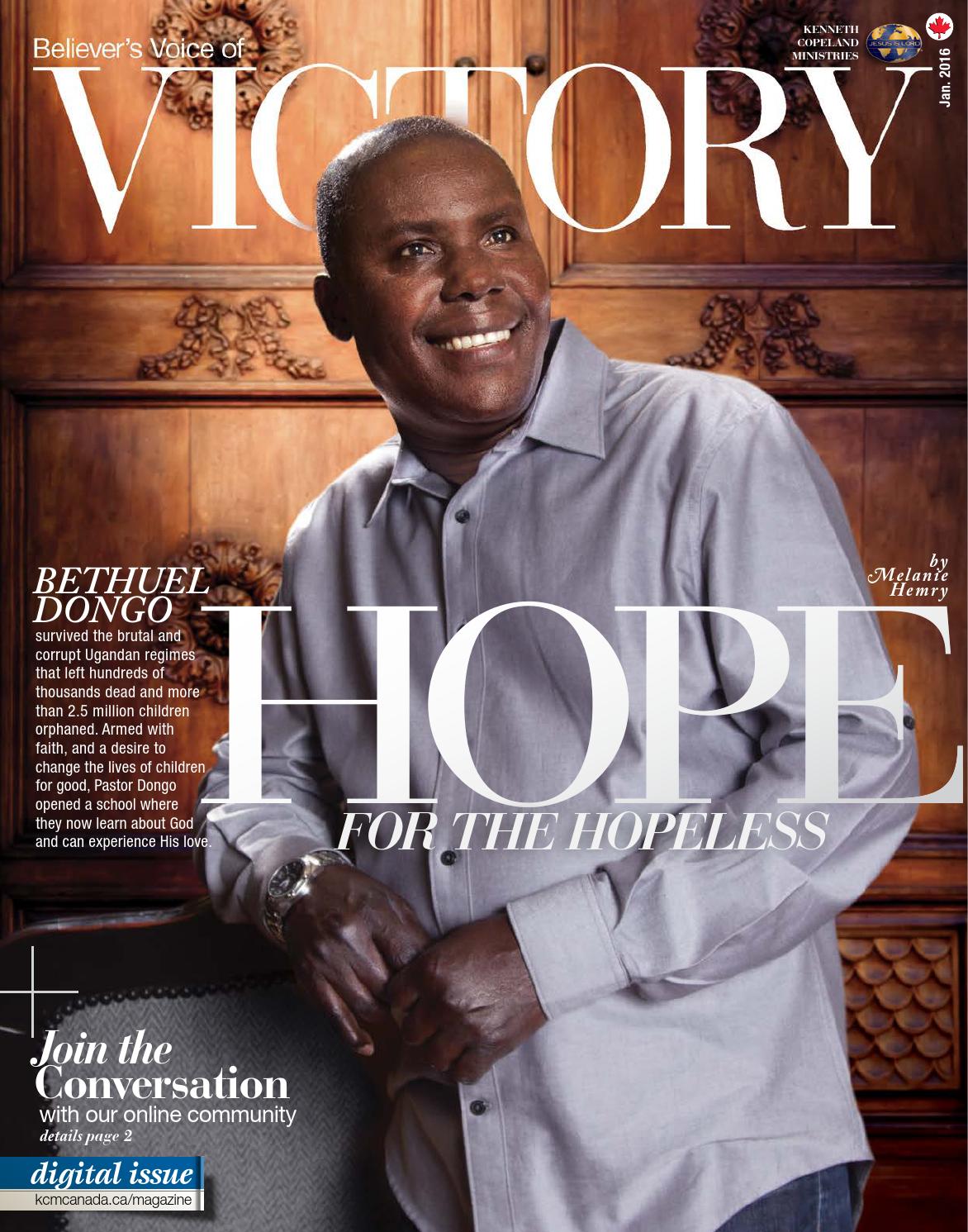 January 2016 BVOV by Kenneth Copeland Ministries Canada - Issuu