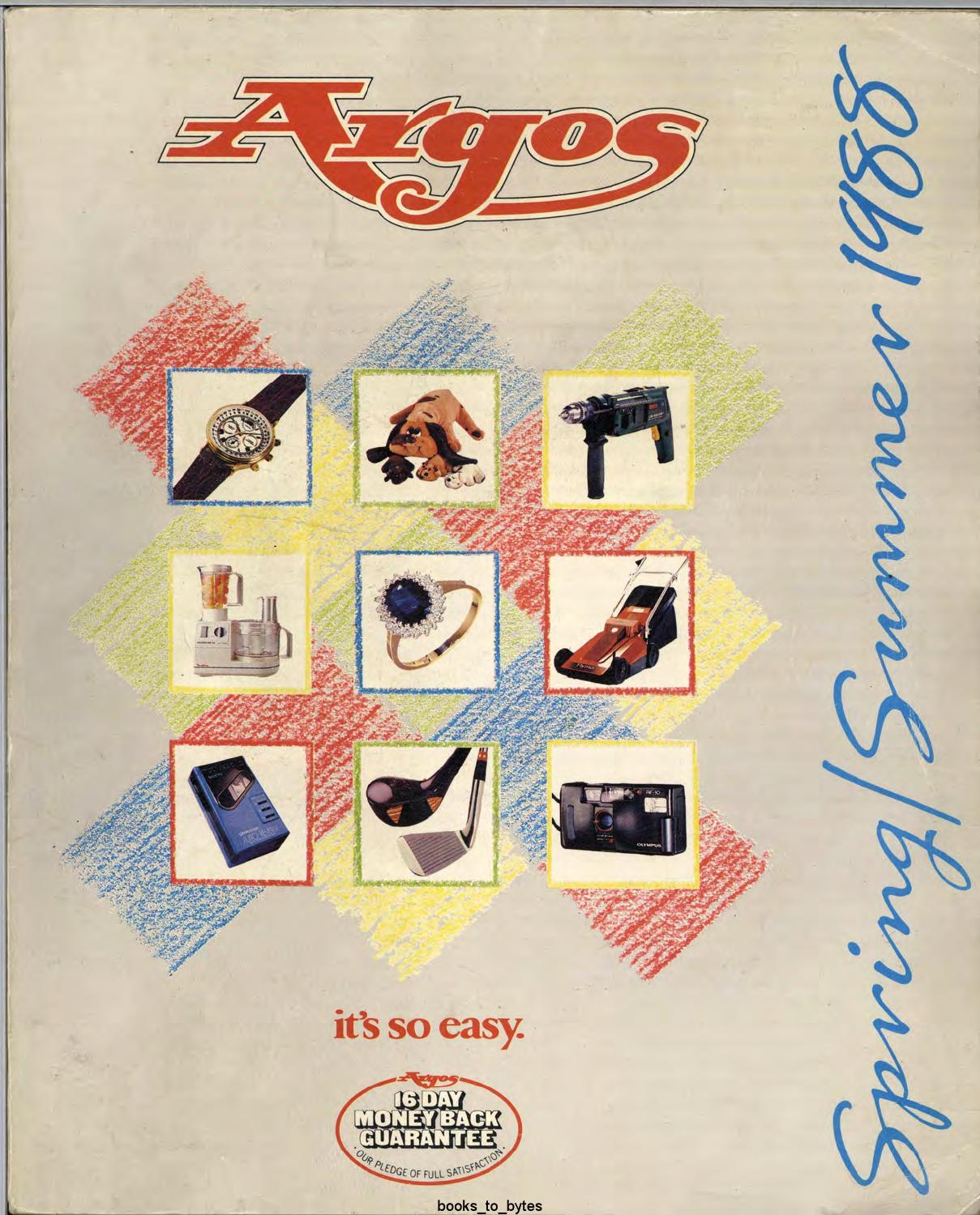 Argos No.29 1988 Spring/Summer by Retromash - Issuu
