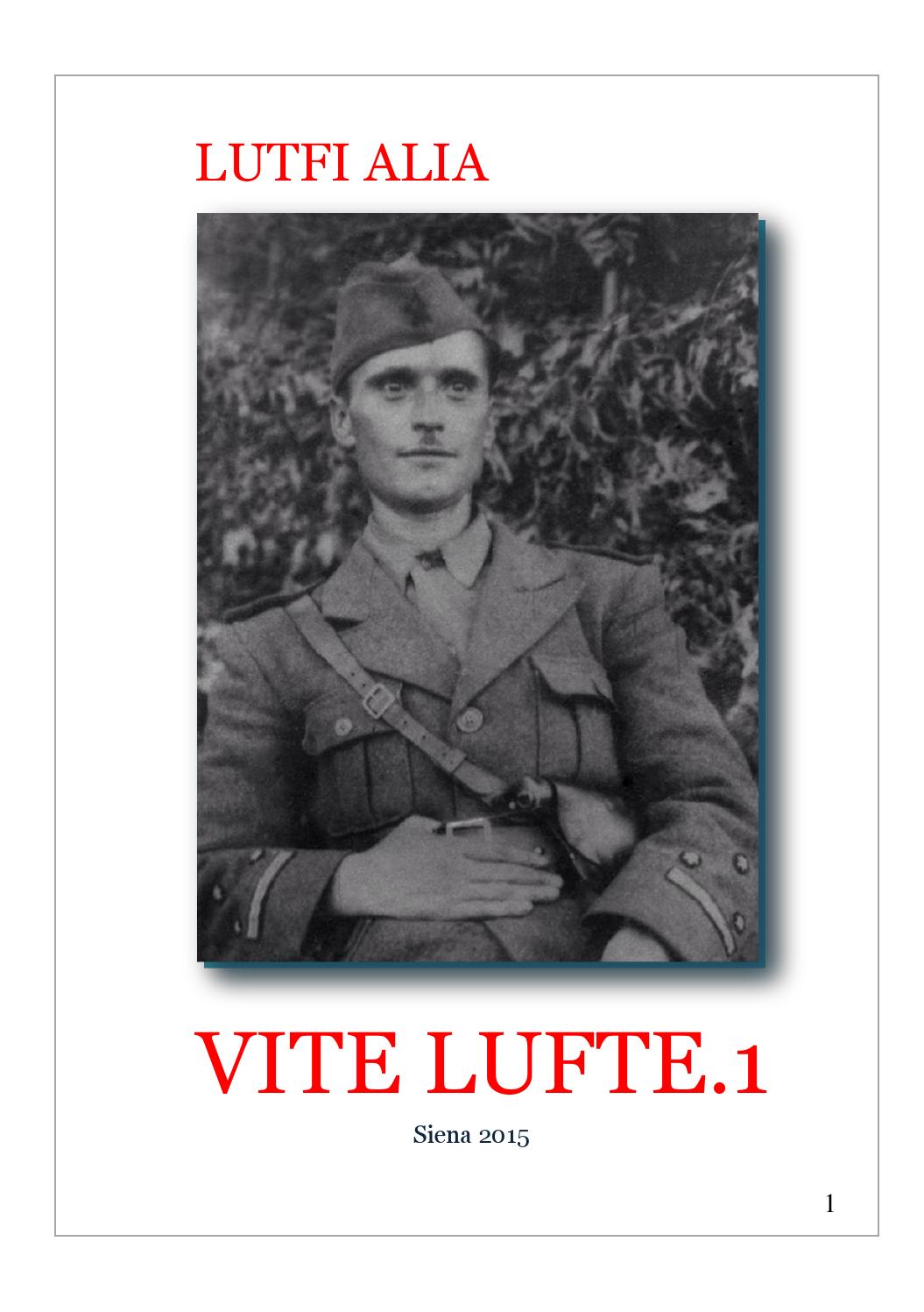 Lutfi Alia | VITE LUFTE.1 by Alia - Issuu