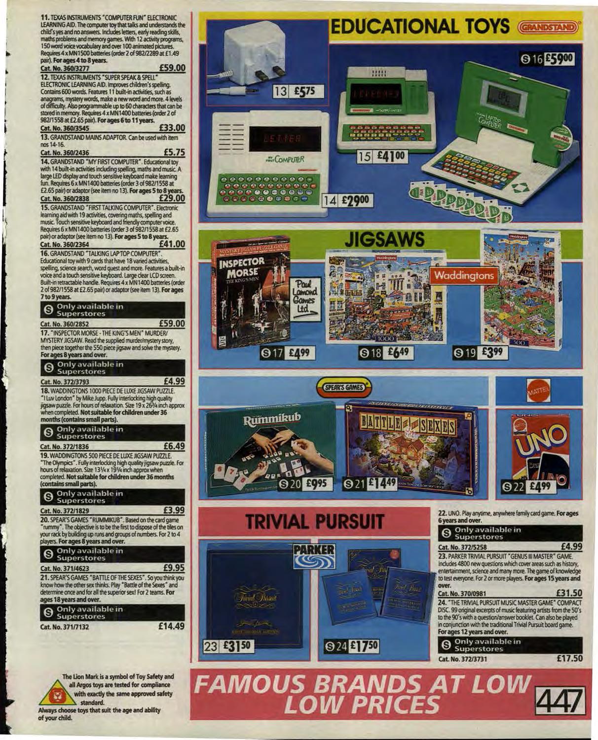 Argos Superstore 1993 Spring/Summer by Retromash - Issuu