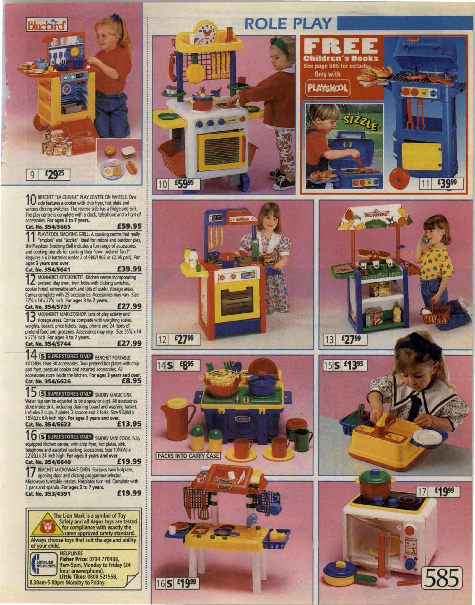 Argos toy kitchen sale store