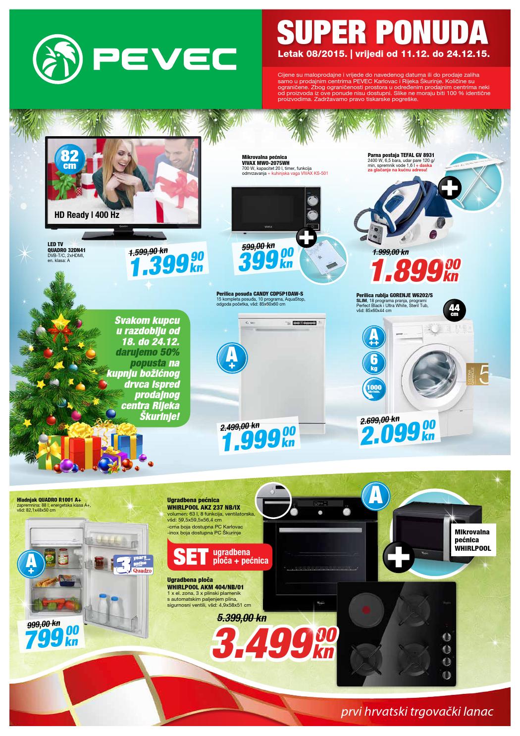 Pevec Rijeka i Karlovac akcija do 24.12.2015. by Catalog.hr - Issuu