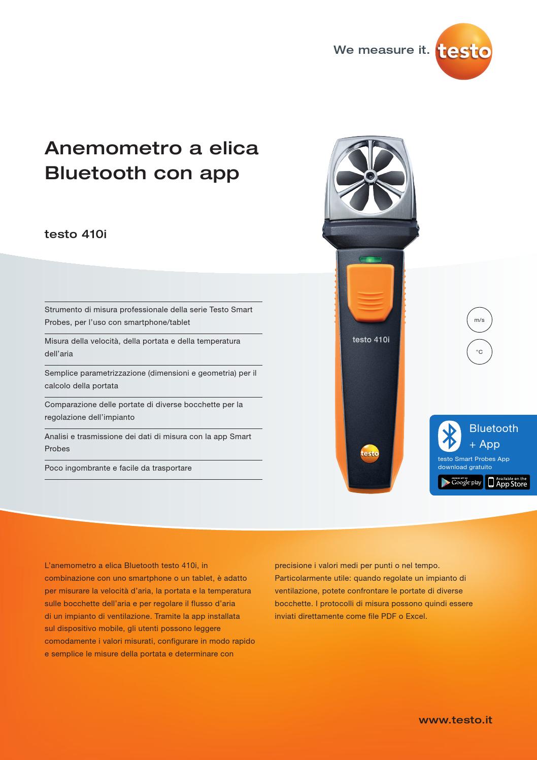 Testo 410i by Testo SpA - Issuu