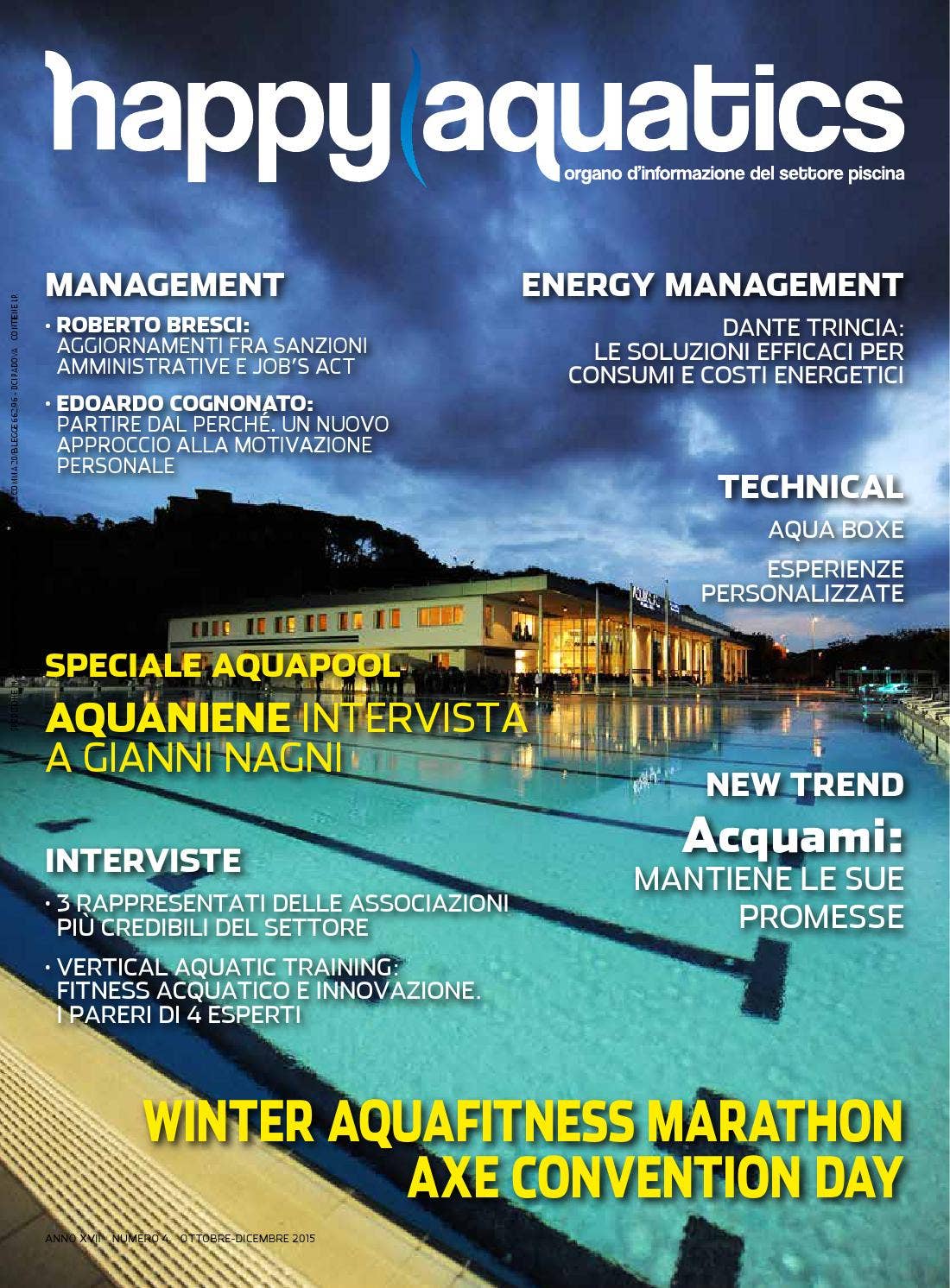 Happy Aquatics n.4 anno 2015 - ITA by HA Wellbeing | HA Pool ...