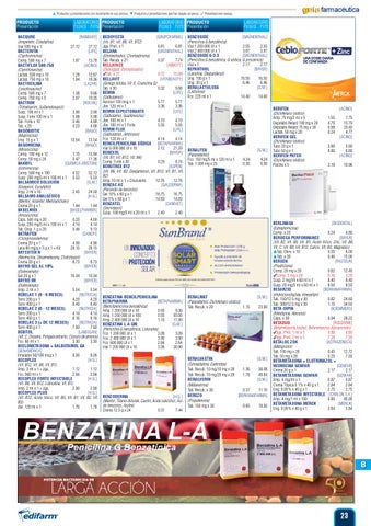Guia farmaceutica edifarm 151 by Edifarm & Cía. - Issuu